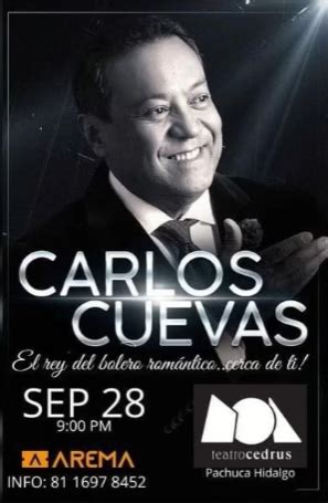 Eventos Carlos Cuevas Sitio Oficial México