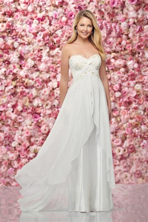 Enchanting By Mon Cheri Enchanting By Mon Cheri 18107 Wedding Dress New