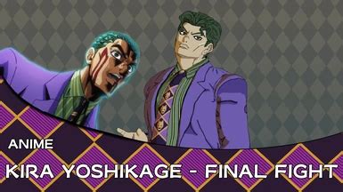 Anime Kira Yoshikage Final Fight Retexture At Jojo S Bizarre