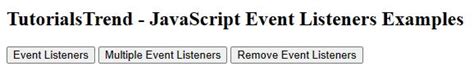 javascript event listener tutorialstrend
