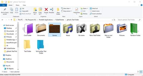 Folder Painter Is A Freeware Tool That Lets You Quickly Change The