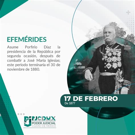 Poder Judicial de la Ciudad de México on Twitter Efemérides 17 de