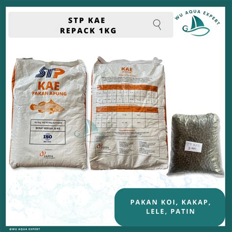 Jual REPACK 500gram Pakan PA STP KAE 3 5 7 Makanan Ikan Koi Kakap