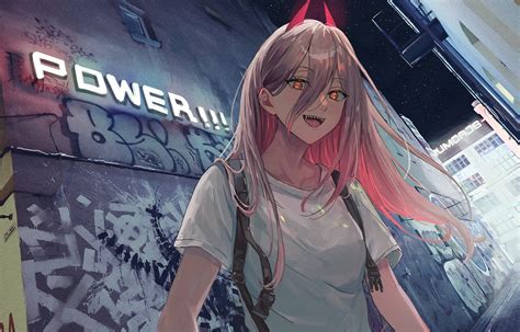 Chainsaw Man Power Desktop Wallpapers Wallpaper Cave