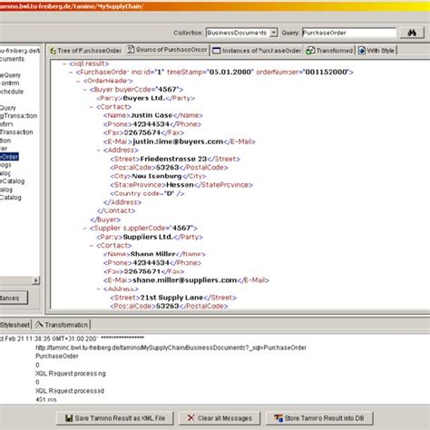 visualizing an xml document using an xslt style sheet download scientific diagram