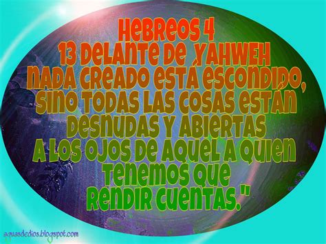 Compartamos la Palabra de Elohim Delante de YAHWEH nada creado está