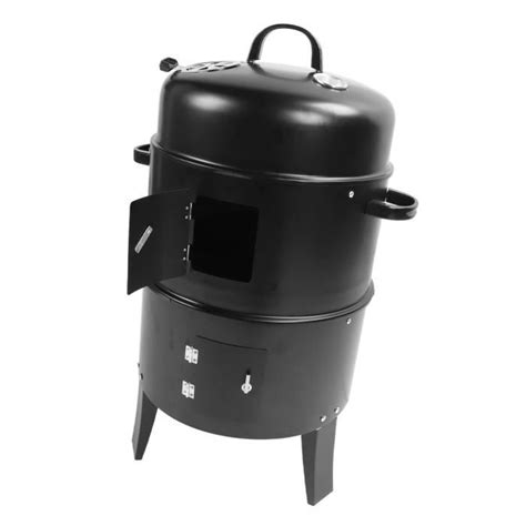 Zerone Fumoir Vertical Fumoir Charbon Vertical En Gril
