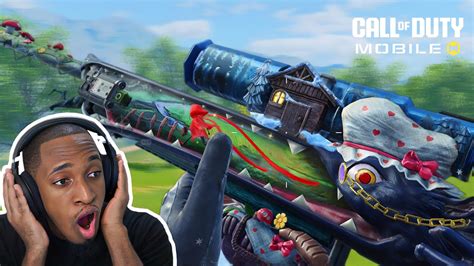 NEW LEGENDARY LW3 TUNDRA CRIMSON JAWS SNIPER IN COD MOBILE YouTube