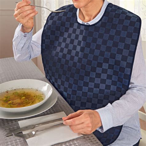 Senioren Latz Erwachsene Seniorenlatz Esslätzchen Essschürze Schürze