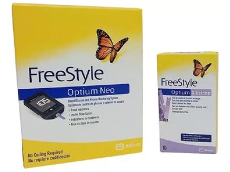 Kit Gluc Metro Freestyle Optium Neo Tiras Cetona