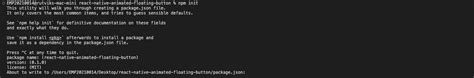 how to create an npm package for react native