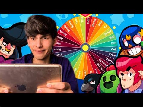 La Ruleta Decide Que Brawler Utilizo En Brawl Stars I JuanDa YouTube