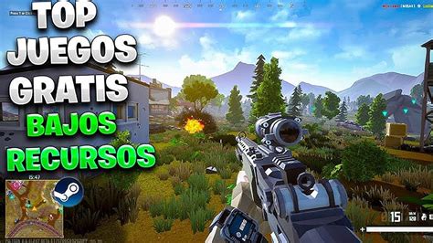 TOP 6 MEJORES Juegos ONLINE GRATIS Para PC De BAJOS RECURSOS 2024
