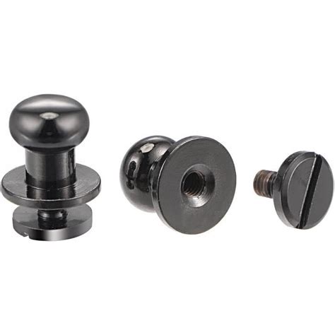 Lot De 10 Rivets À Tête Ronde En Laiton Massif De 8 Mm Pour Bricolage