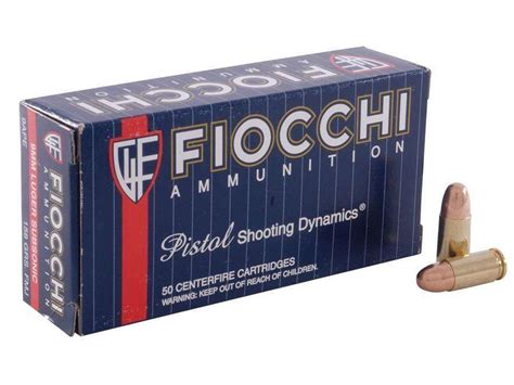 Fiocchi 9APE Training Dynamics 9mm Luger 158 Gr Full Metal Jacket FMJ
