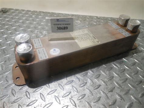 Platten Ölkühler von K 110 Funke Typ TPL 00 L 18 22 Bernd Grigat GmbH