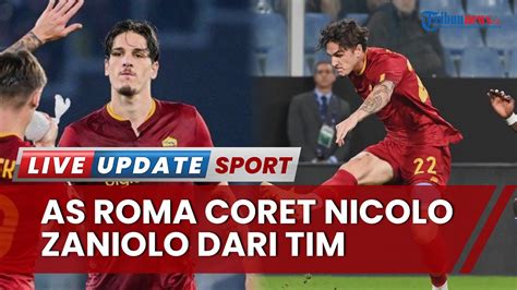 Kabar Terkini AS Roma Coret Nicolo Zaniolo Dari Tim Dipastikan Tak