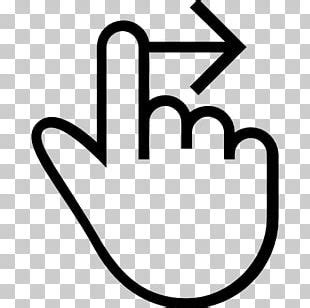 Swipe Icons Gesture Computer Icons Finger Hand PNG Clipart Android