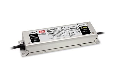 Mean Well LED Drivers 150W IP65 Constant Current Dimmable