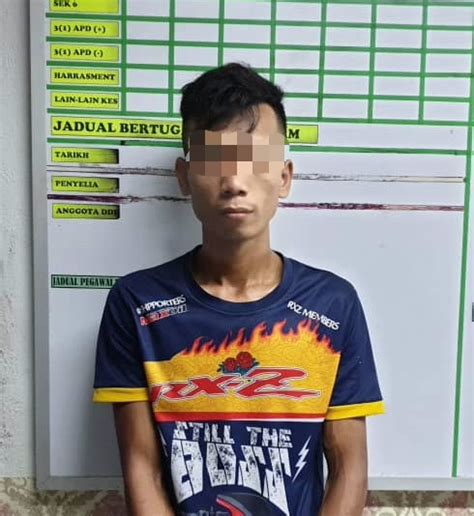 Penganggur Miliki Dadah Jenis Syabu Ditahan Polis TVS
