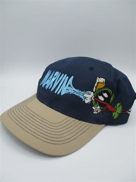 Vintage Looney Tunes Hat Snapback S Marvin The Mart Gem