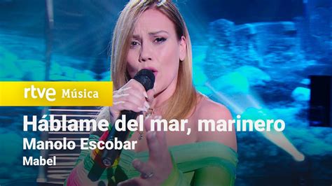 Mabel Háblame del mar marinero Manolo Escobar Cover Night