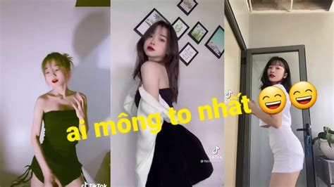 Trend tiktok Lắc Mông Siêu Cuốn Vitamin Girl Xinh TikTok Lắc Mông