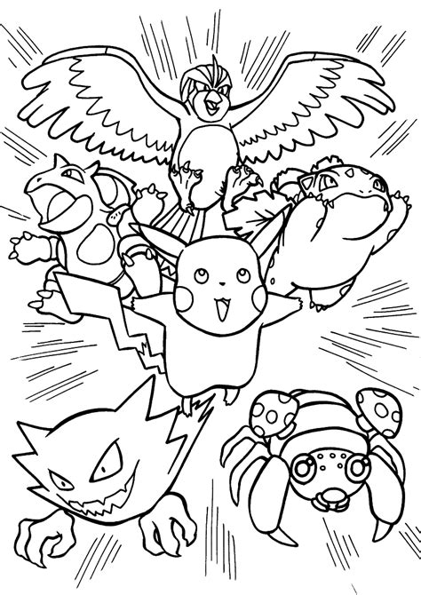 Kolorowanka Pokemony Malowanka Do Wydruku Nr