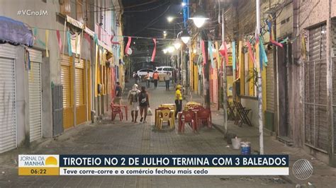 Corre corre e comércio fechado mais cedo três pessoas são baleadas
