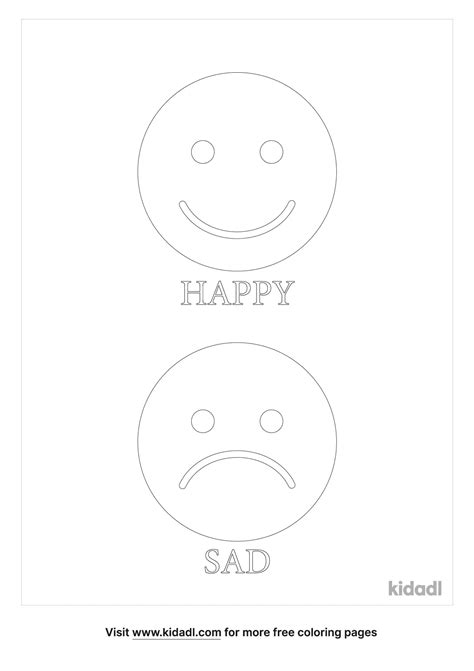 Printable Pictures Of Happy And Sad Faces Infoupdate Org