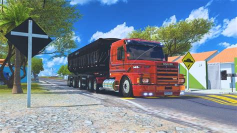 Scania H Cv No Puxe Do Ch Peu Virado Mapa Sul Paran Euro Truck