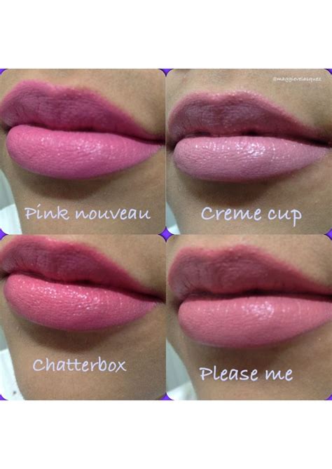 Mac Pink Lipsticks On Latina Olive Skin Pink Nouveau Creme Cup