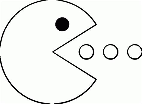 Desenhos De Pacman Para Imprimir E Colorir