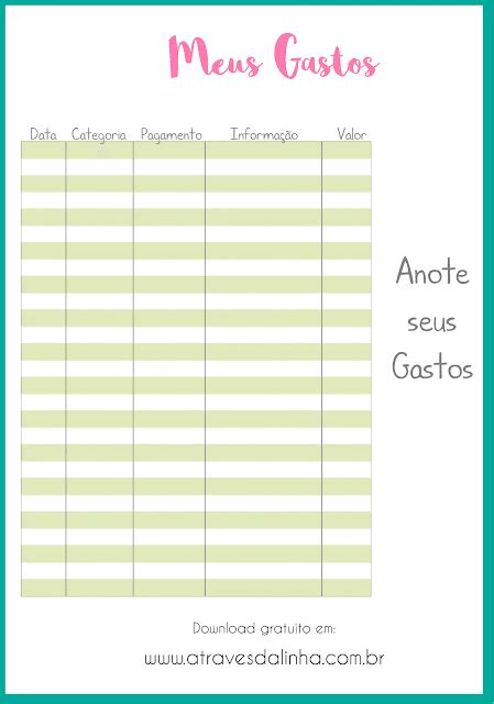 Planilha de Controle Financeiro 15 Tipos para Download Grátis