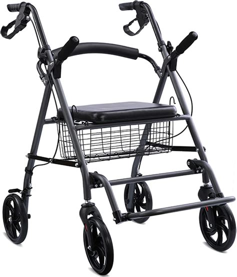 Rollatoren für Senioren Wide Walker für Parkinsons Falten großer
