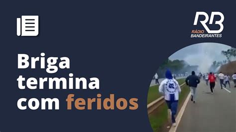 BRIGA ENTRE ORGANIZADAS De Cruzeiro E Palmeiras Termina Feridos