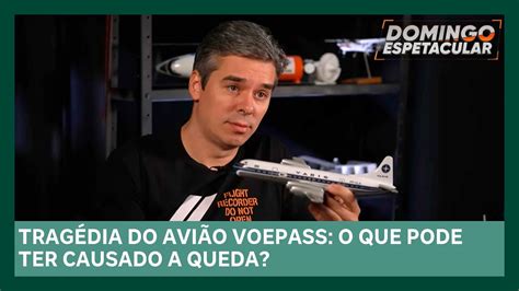 Especialistas analisam o que pode ter causado a queda do avião da