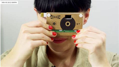 IKEA lanza Knäppa una cámara digital desechable