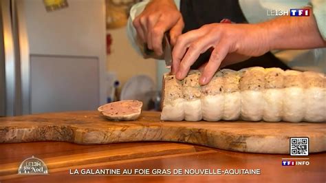 Le 13H fête Noël la galantine au foie gras de Nouvelle Aquitaine