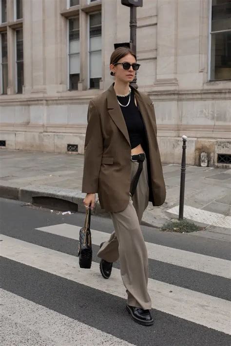Comment Porter Un Blazer Oversize Cet Automne Hiver