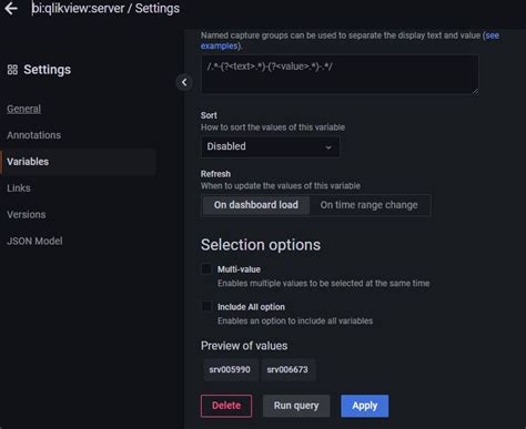 how to edit variable values on grafana dashboard dashboards grafana labs community forums