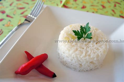 Receita De Arroz Branco Soltinho Receitas E Temperos