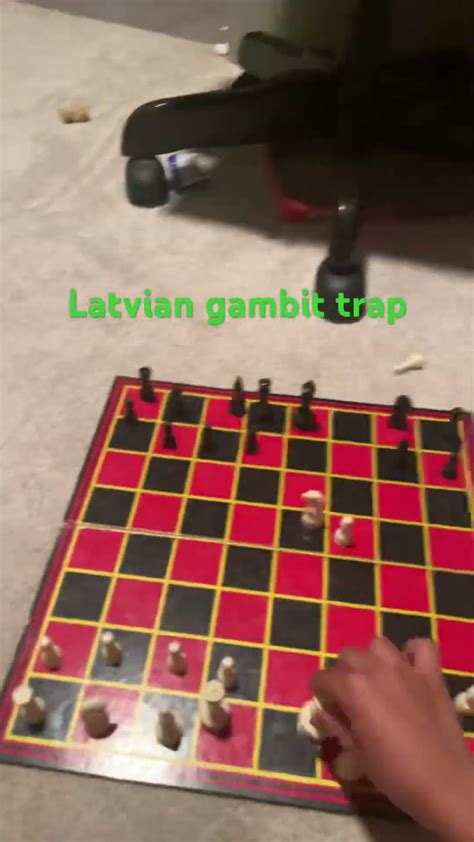 Checkmate Via Latvian Gambit If Pawn Is Taken Move Knight Out To