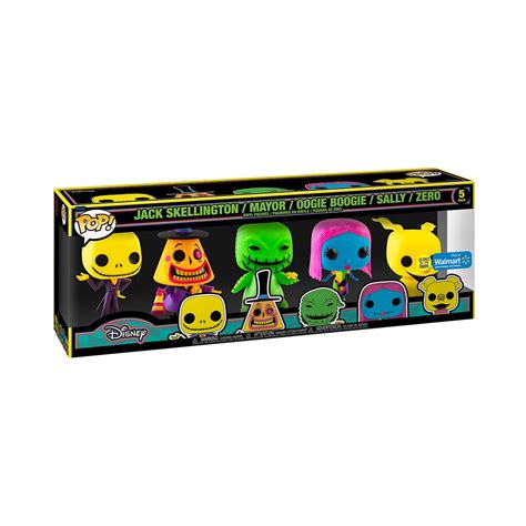 Funko Pop Disney The Nightmare Before Christmas Blacklight Glow 5