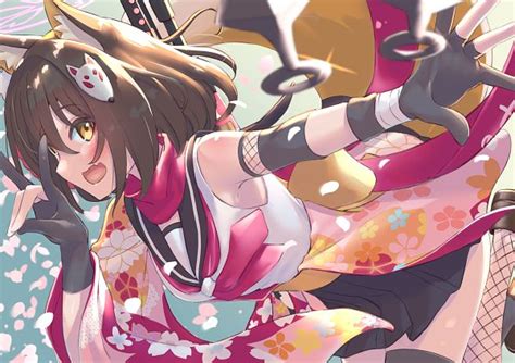 Kuda Izuna Blue Archive Hd Wallpaper By Instantcoc