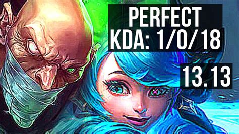 SINGED Vs GWEN TOP 1 0 18 Rank 5 Singed 2 3M Mastery 500 Games