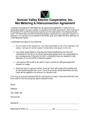 Fillable Online Azgt DVEC Net Metering Application 2docx Azgt Fax