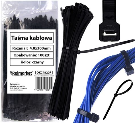 Opaska Zaciskowa Kablowa Trytka Niska Cena Na Allegro Pl