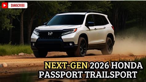 FIRST LOOK 2026 Honda Passport TrailSport Significant Changes Made