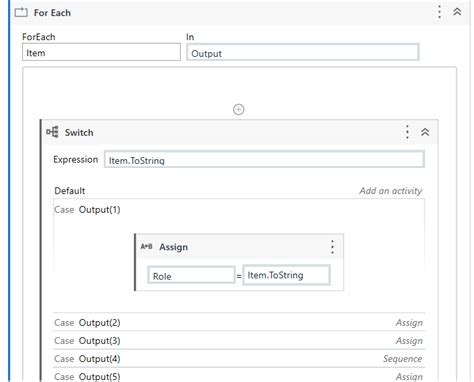 The Switch Always Get Into The Default Case Studio UiPath